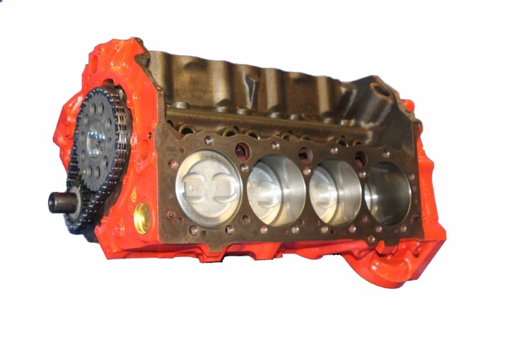 MARINE GM Chevrolet 5.7 350 Short Block 1980-1985 4-Bolt RHD - NO CORE ...